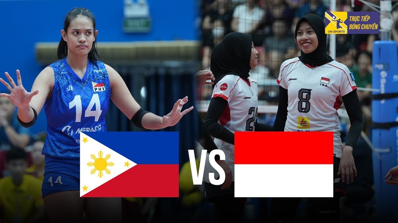 🔴 PHILIPPINES vs INDONESIA | Solomon - Megawati Women's Volleyball Asean - YouTube