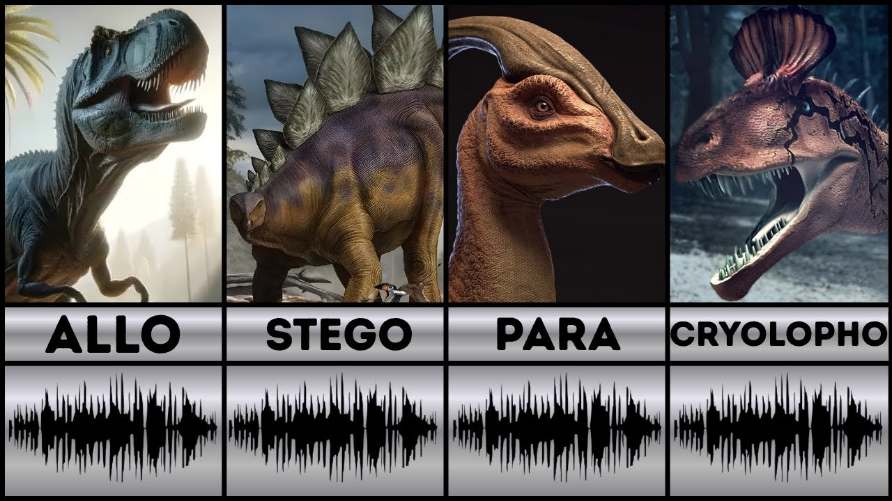 Ancient Dinosaur Sounds You Need to Hear With Audio - YouTube
