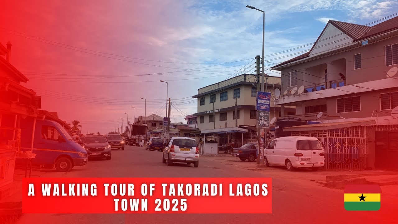 A Walking Tour Of Takoradi Lagos Town Through Pipe Ano! - YouTube