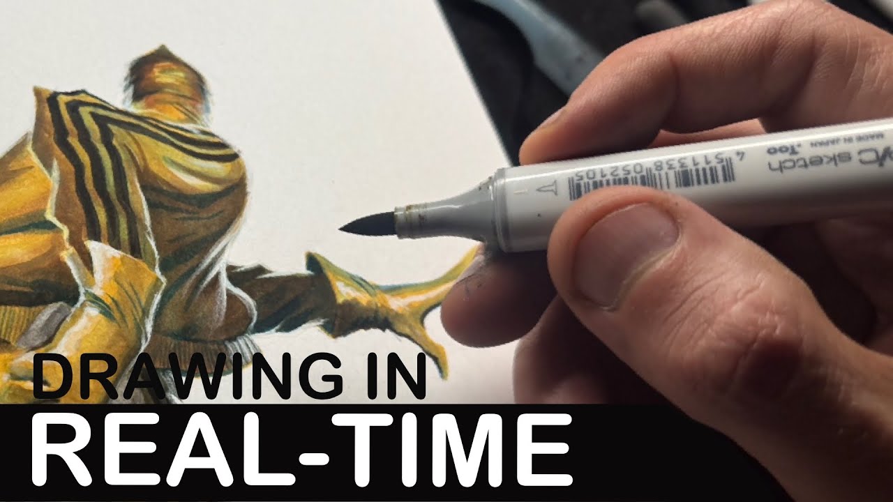 real time drawing part 1 - YouTube