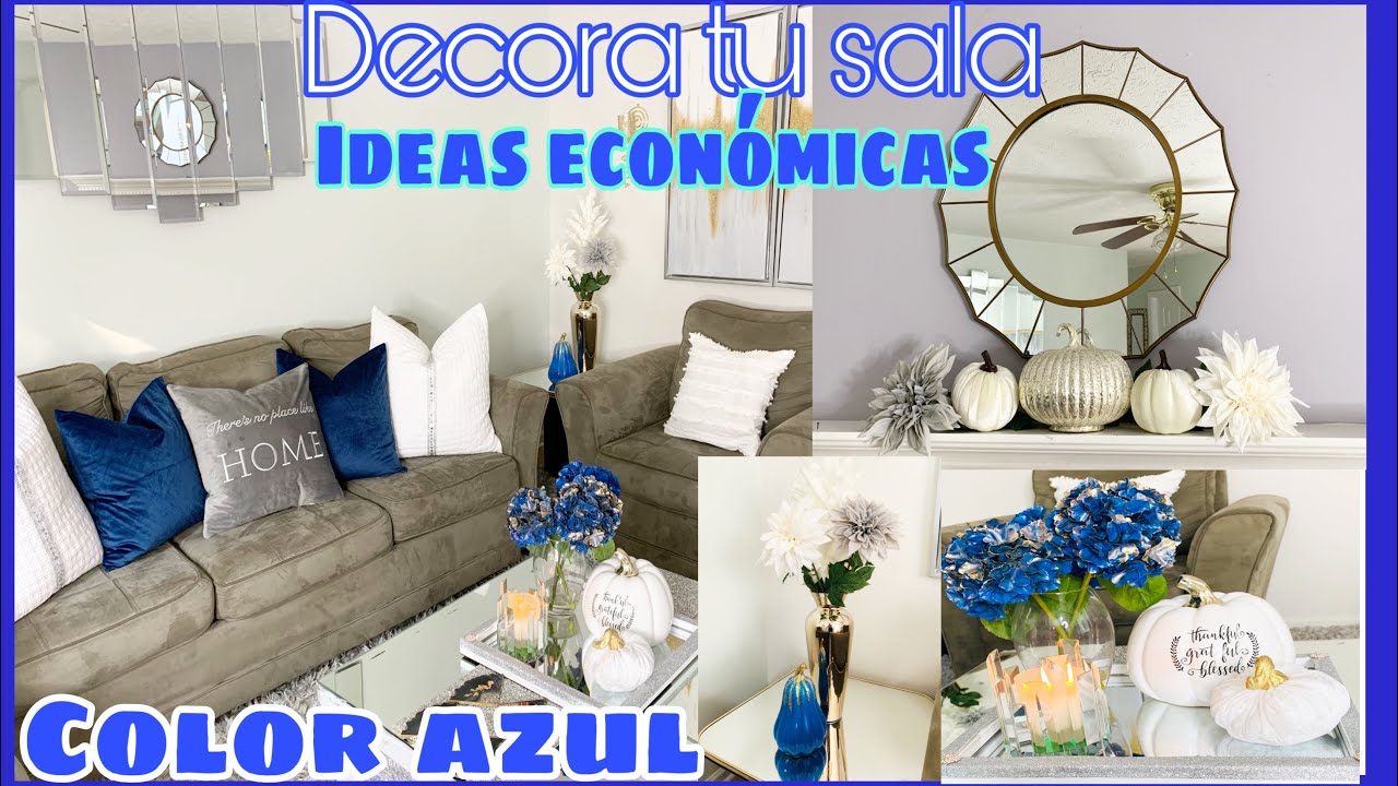 Decora tu sala pequeña elegante y bonita /salas con chimenea/salas ...