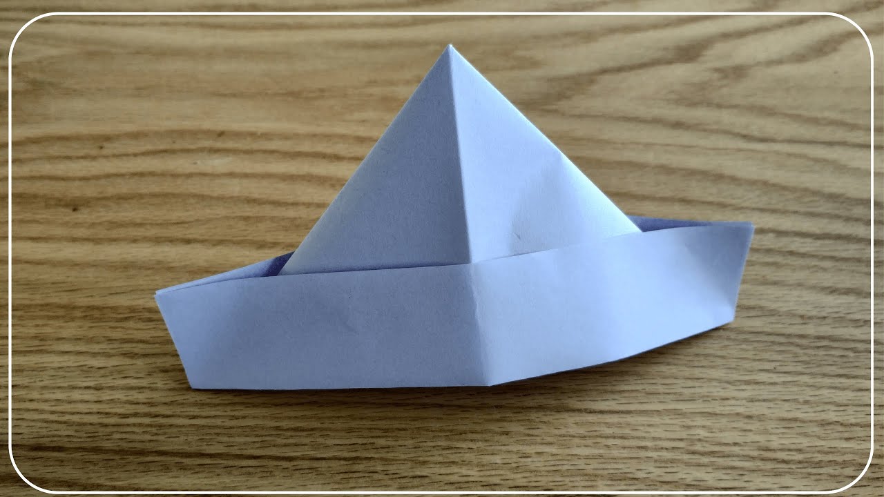 HOW TO: PAPER HAT | EASY ORIGAMI - YouTube