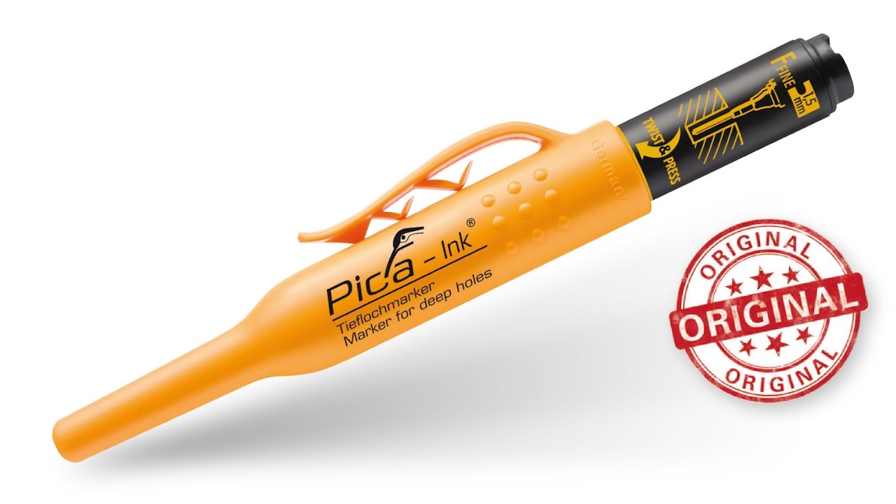 [DEUTSCH] Pica-Ink® – Deep Hole Marker - YouTube