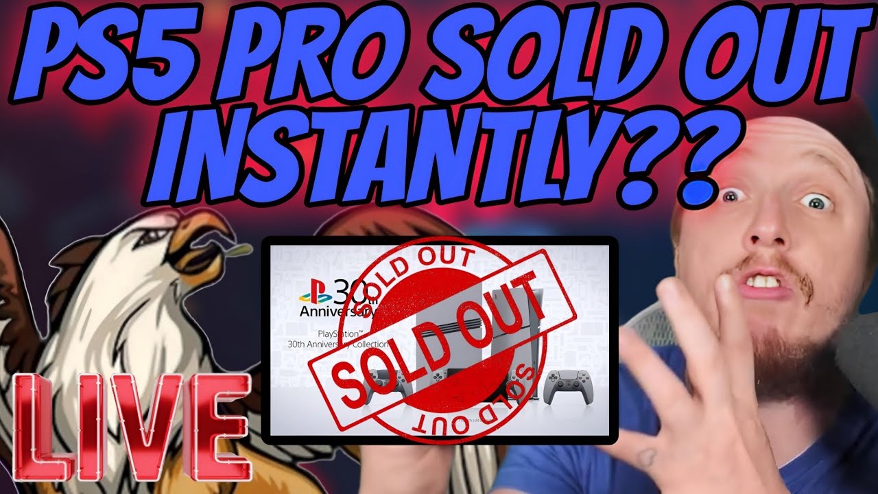 Did the PS5 PRO really sell out INSTANTLY?? - YouTube