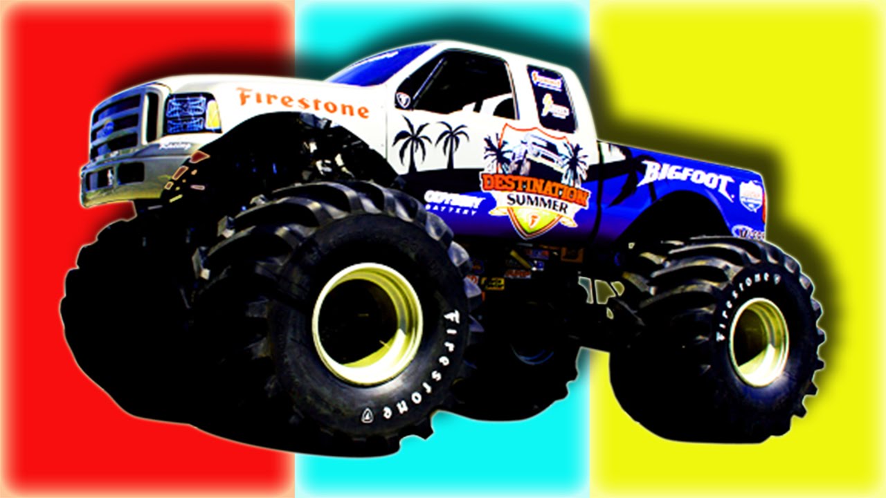 Monster Cars ★ Monster Trucks for Children ★ Monster Mashines Trucks ...