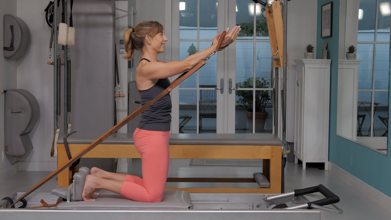 Pilates Reformer Encyclopedia: Arm Circles - YouTube