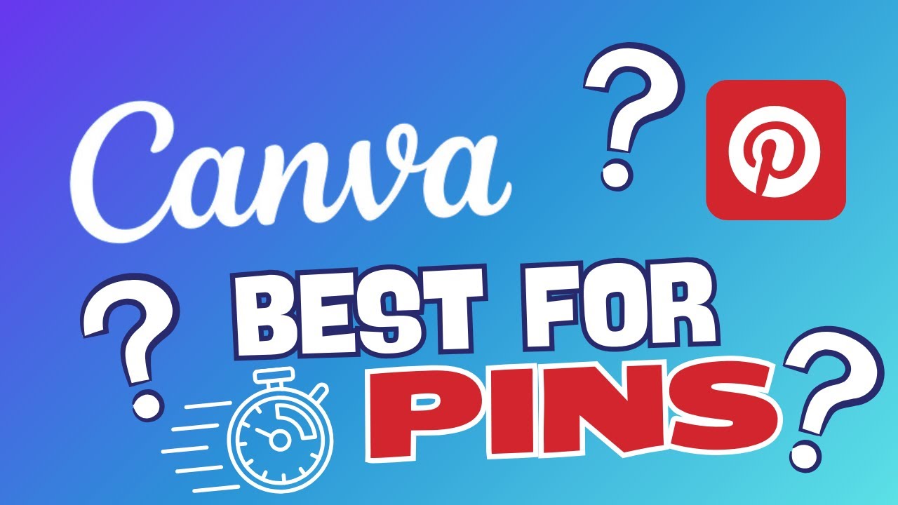 Create Pinterest Pins Faster Without Canva - YouTube