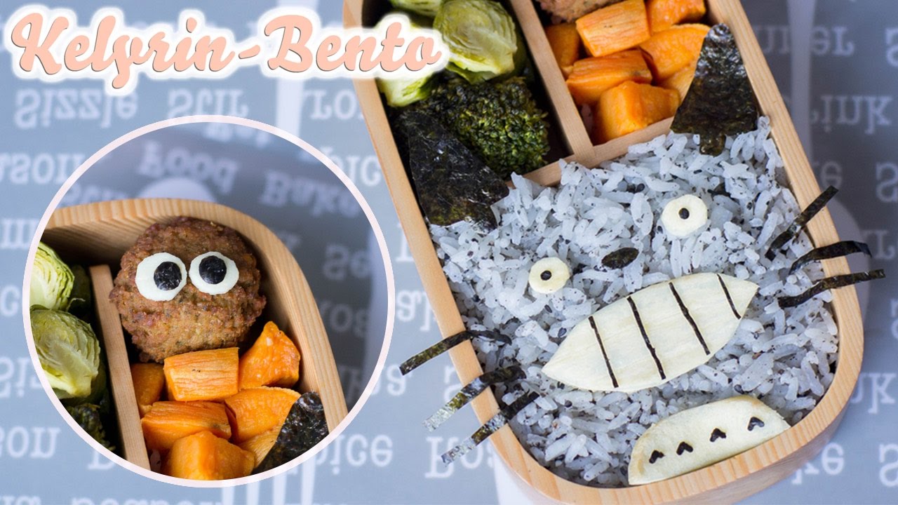 How to make a Totoro bento - Easy tutorial for beginners ! (Totoro ...