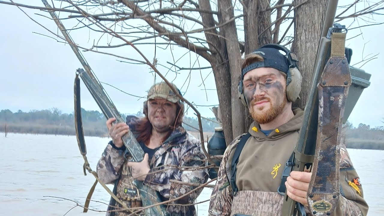 Clouds of Canvasbacks with my Wife, Son, and family member Gavin Riley ...