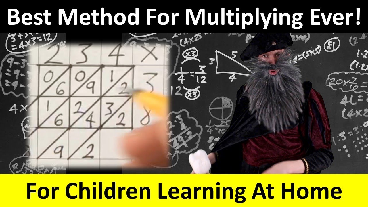 Napier's Bones - Best Method For Multiplying Numbers Ever Invented ...