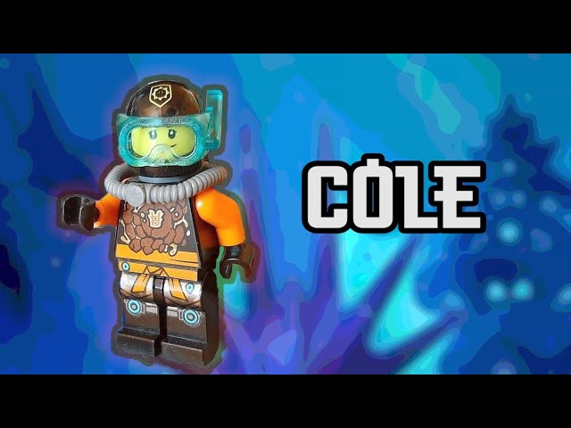 Carachtair Ninjago Cole
