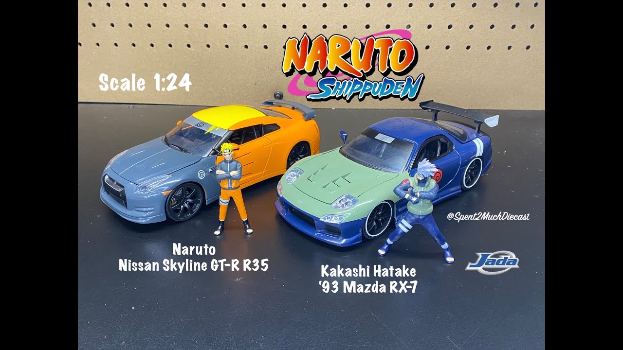 Naruto Shippuden Hollywood Rides By Jada Nissan Skyline GT-R R35 ...