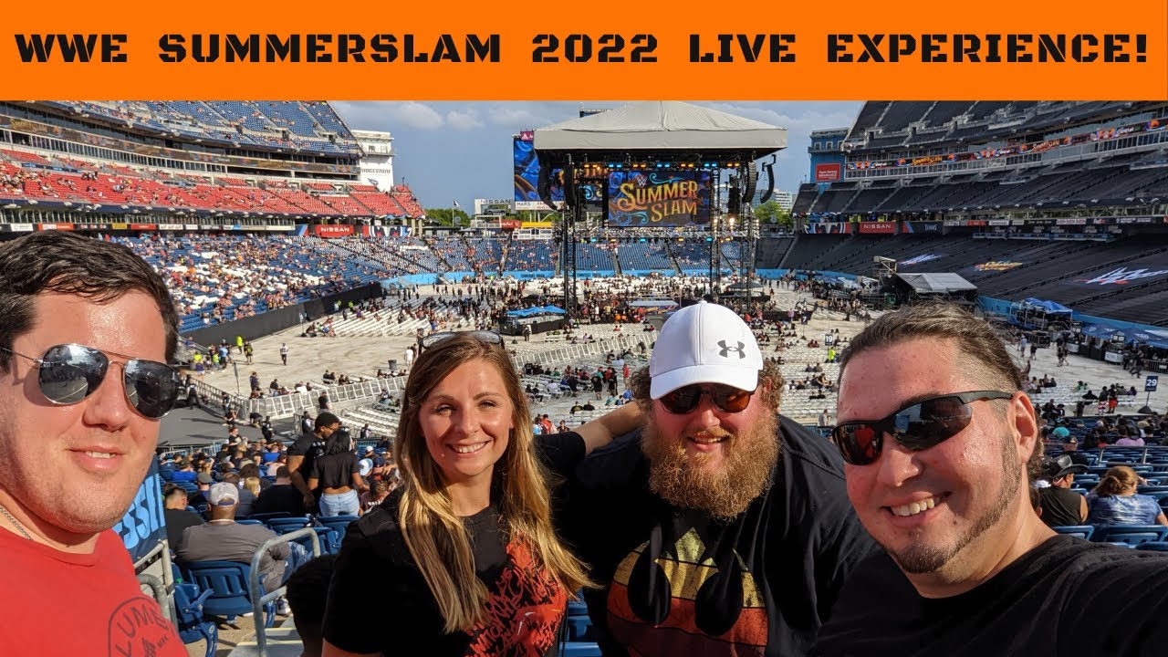 WWE Summerslam 2022 Live Experience! - YouTube