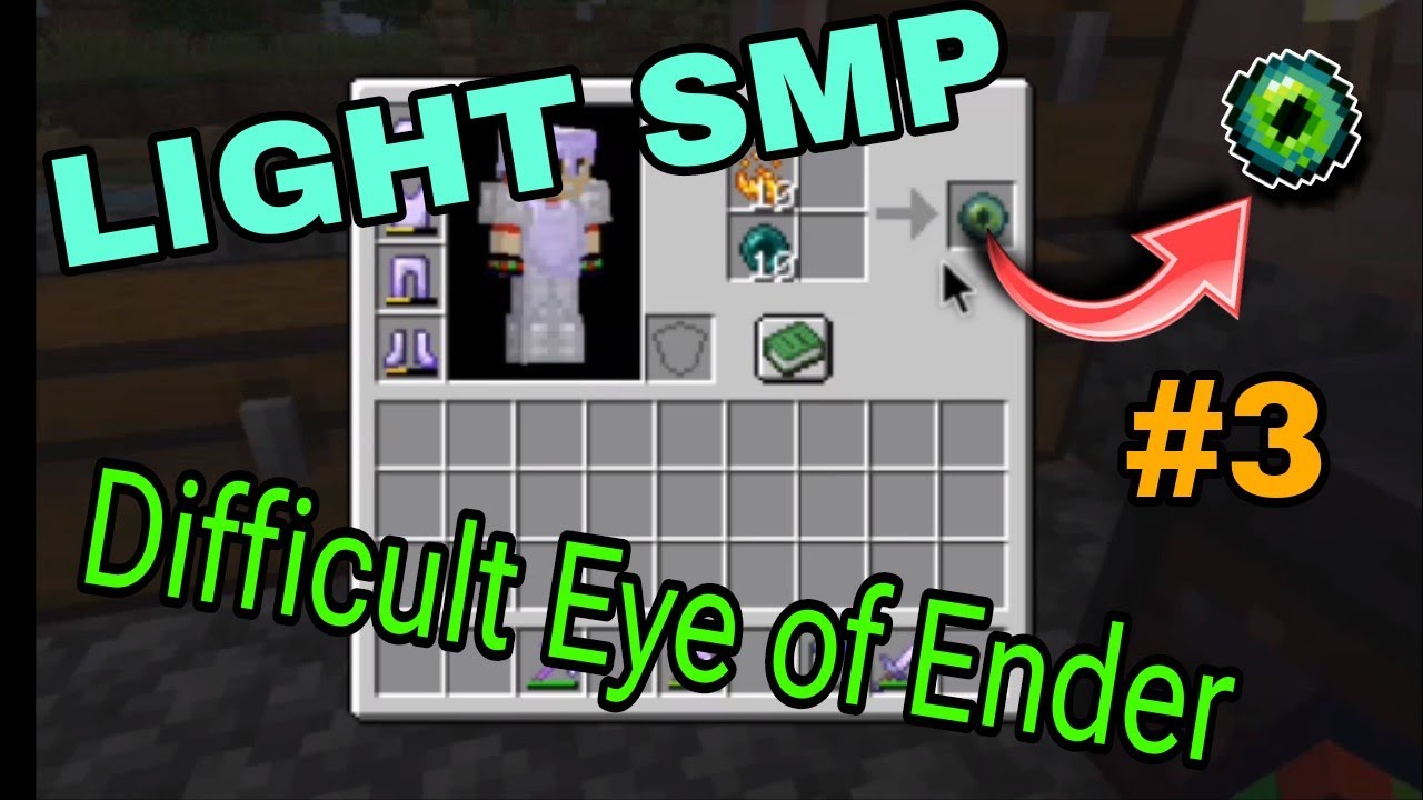 LIGHT SMP. Difficult Eye of Ender 🥵🥵 #minecraft #viral - YouTube