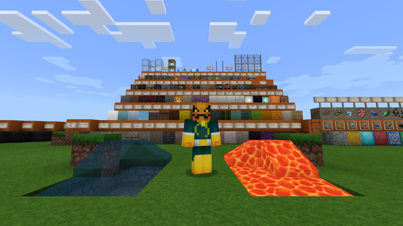 Minecraft Chroma Hills Paquete de Textura Demostración - YouTube