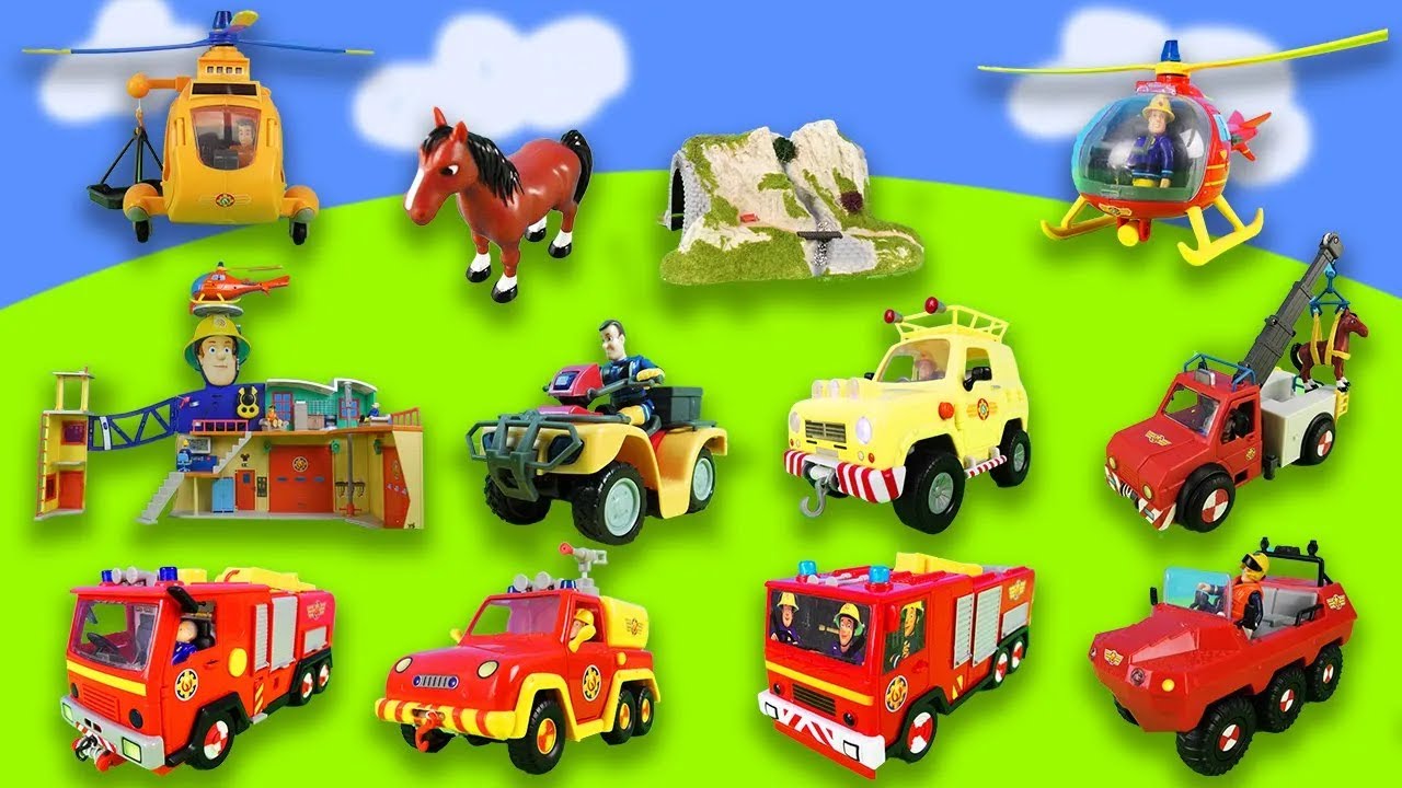 1h Spaß mit Feuerwehrmann Sam: Feuer in der Feuerwehrwache und vieles ...