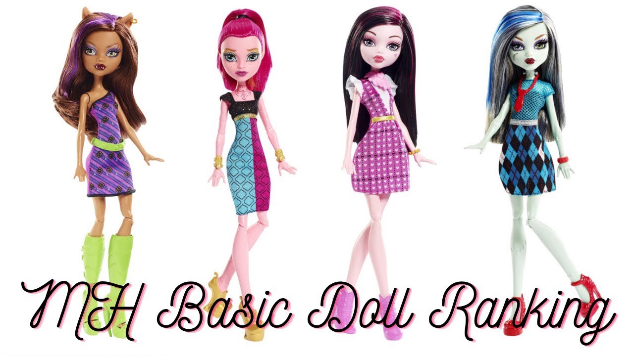 Ranking Every Monster High Basic Doll! - YouTube