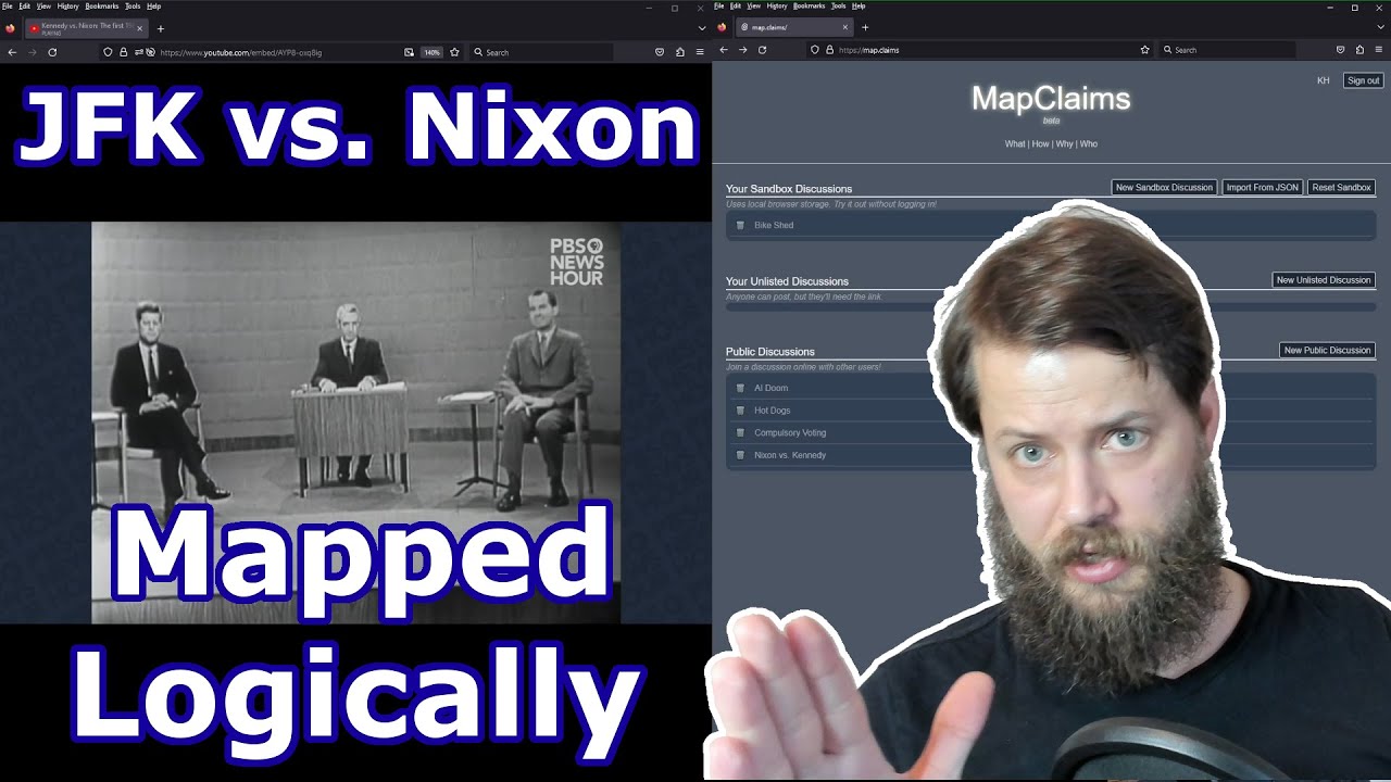 Mapping the Kennedy vs. Nixon Presidential Debate with MapClaims - YouTube