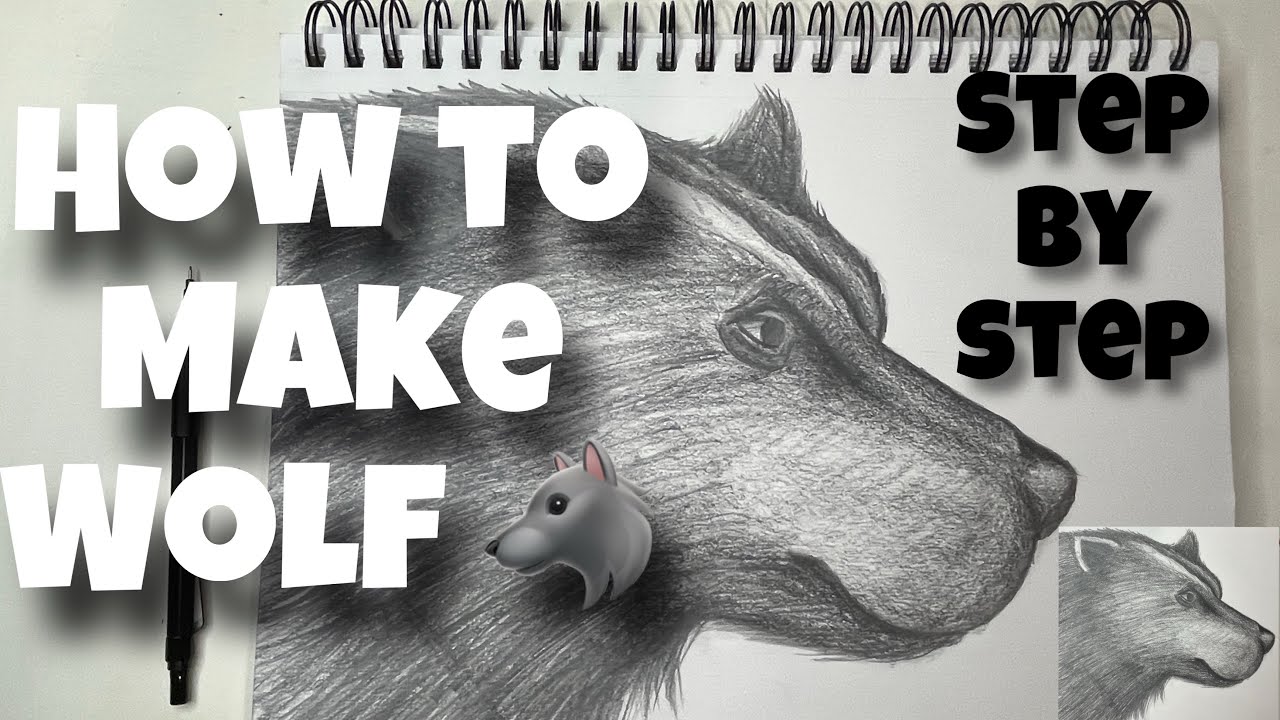 How To Make Wolf 🐺 Step-By-Step. - YouTube