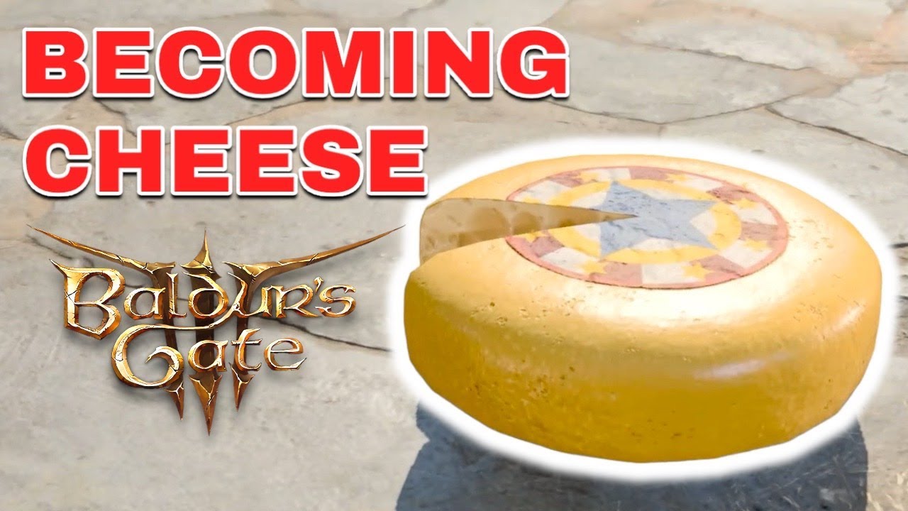 HOW TO BECOME A WHEEL OF CHEESE IN BALDUR'S GATE 3 - YouTube