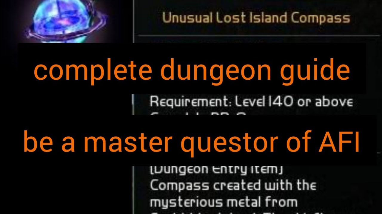 unusual lost island compass (awakened forbidden island) complete quest ...