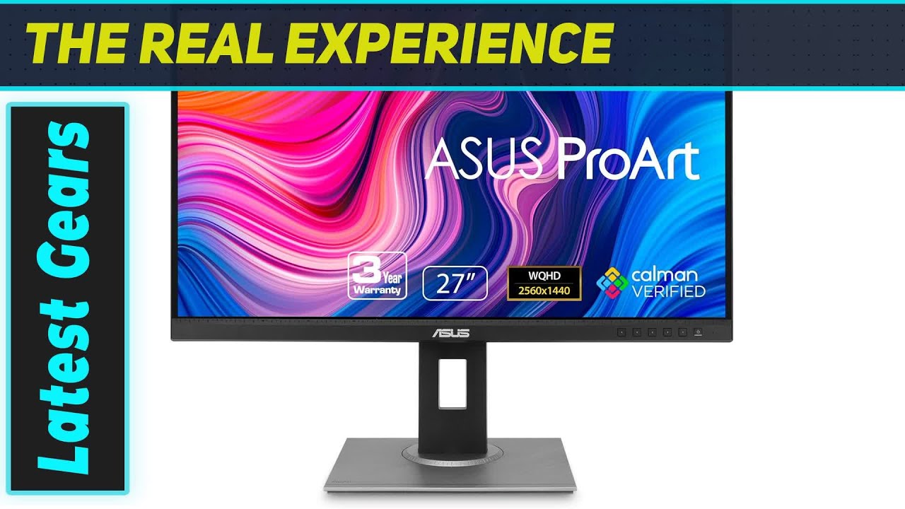 ASUS ProArt PA278QV: Excellent Budget Monitor for Creators? - YouTube