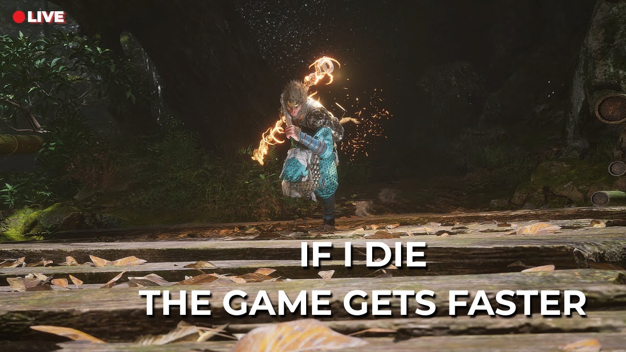 Every time I die, the game get's FASTER - YouTube