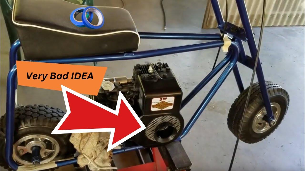 Azusa Mini Bike Project part 2 - YouTube