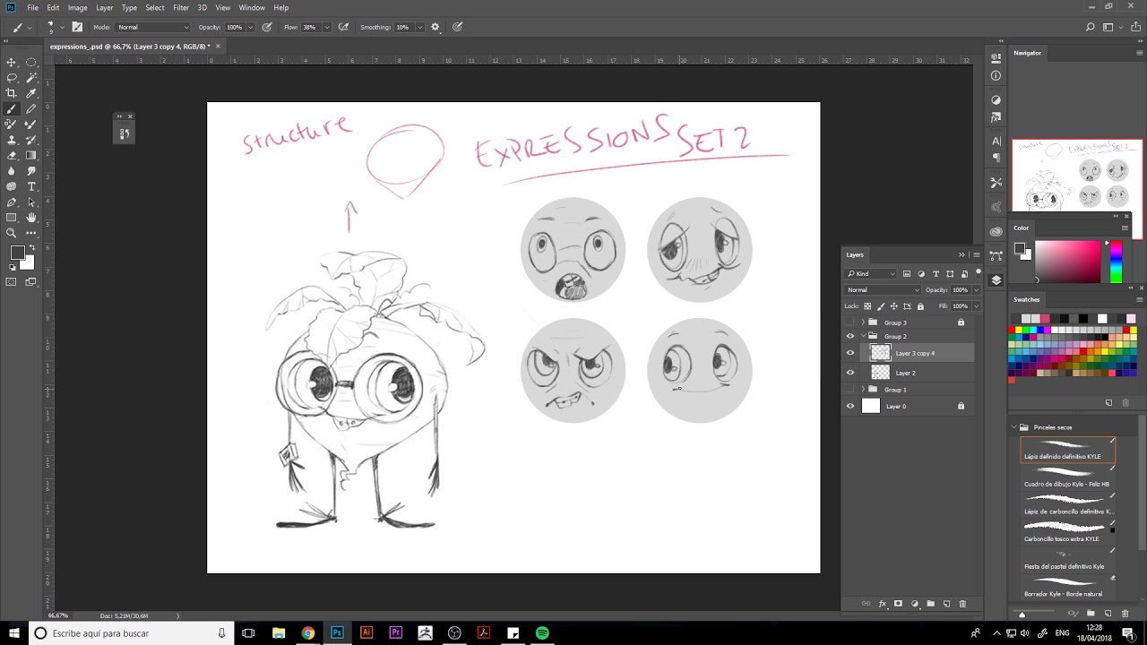 05/12 Expressions — Character Design: Squeeze Personality out of Food ...