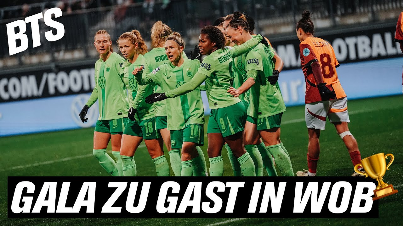 Wieder Gala, wieder ein 5:0-Sieg! | VfL Wolfsburg 🆚 Galatasaray Istanbul | BTS – UWCL 🏆 - YouTube