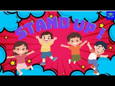 Can you Stand up?|nursery rhyme for kids|poems world - YouTube