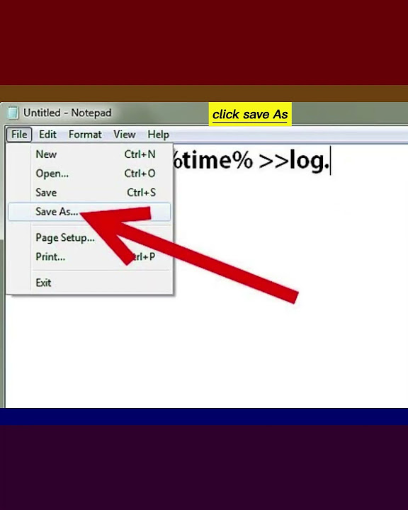How to Create a Log File Without Using a Compiler - YouTube