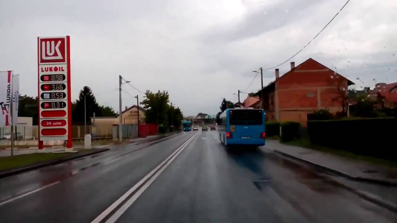 Zagreb:Vrapče,Following ZET bus line 130 - YouTube