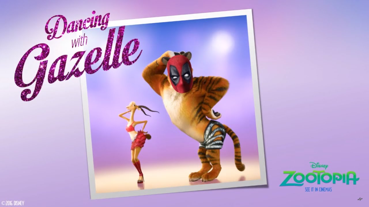 [Zootopia] Dancing with gazelle & Deadpool - YouTube