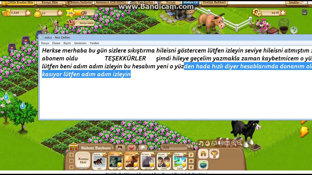 Facebook Family Farm Sıkıştırma Hilesi 2015 YENİ Neww Güncel - YouTube