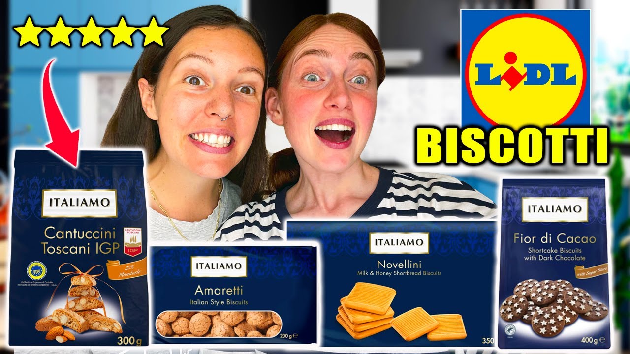 PROVIAMO I BISCOTTI ITALIAMO del Lidl 🍪 migliori delle marche? - YouTube