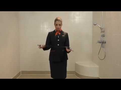Wetlook Inside part3 A Shower in Stewardess Suit - YouTube