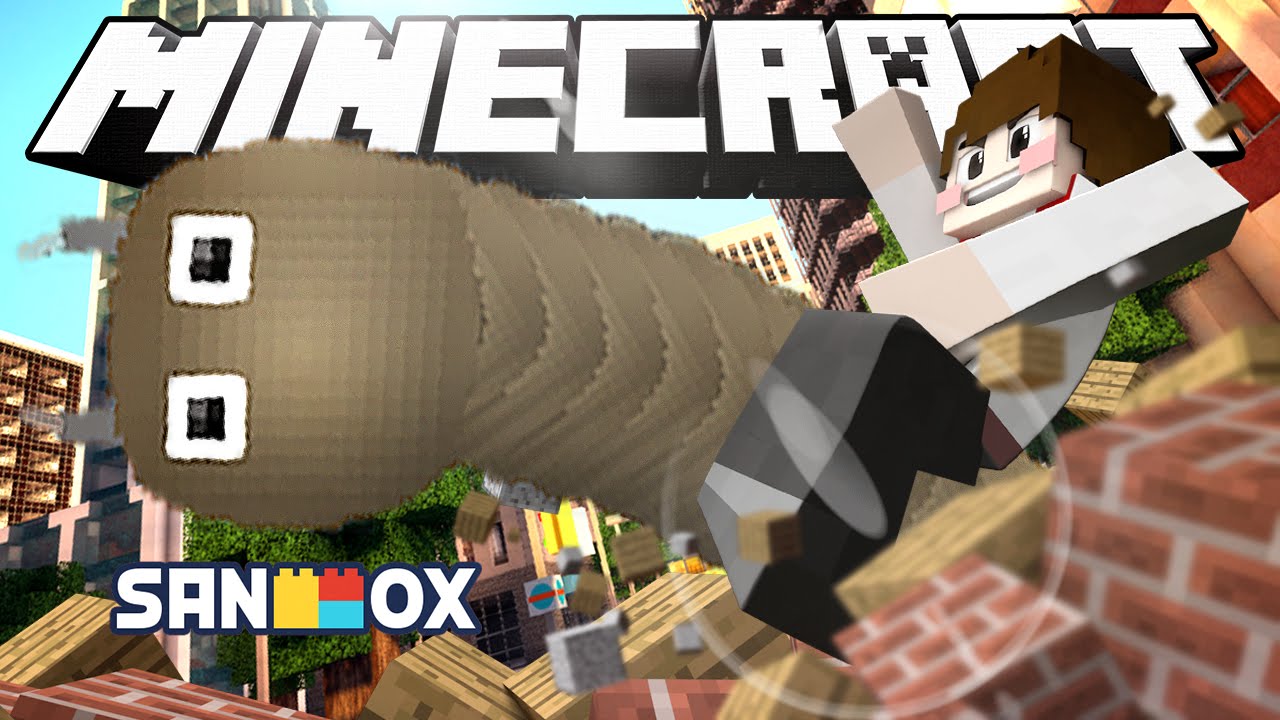 초거대 지렁이가 마크를 파괴한다!? [파괴의 신 도렁이: 마인크래프트 커스텀맵] Minecraft - Destructive ...