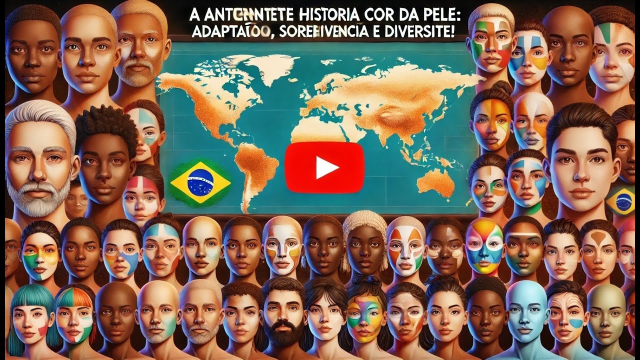 A Fascinante História da Cor da Pele: Adaptação, Sobrevivência e ...
