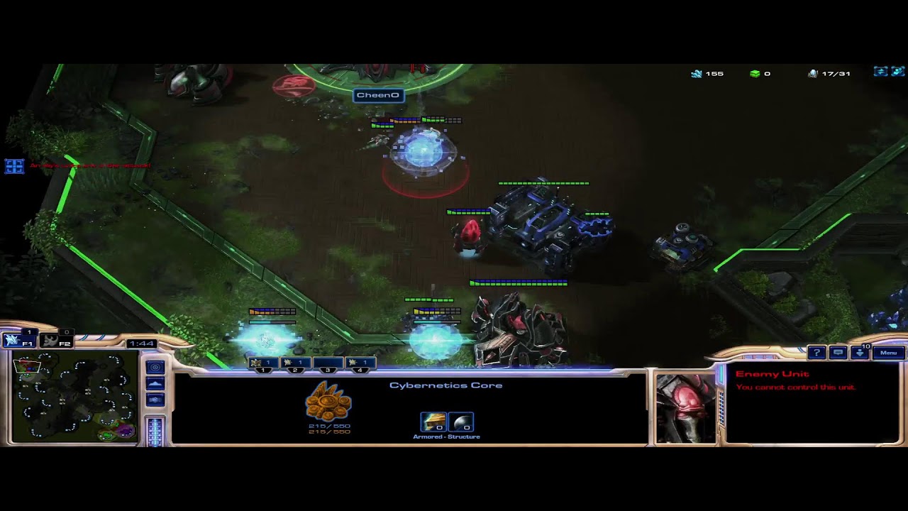 Starcraft 2 - 2v2 Ranked Plat 1 rank 1 road to Diamond ~ Cannon Rush ...