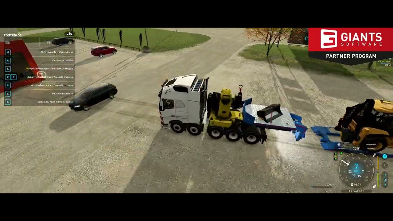 FS22 MCE | Two new Mods | Backhoe Bl61B and Maxxim700 for Volvo A40G ...