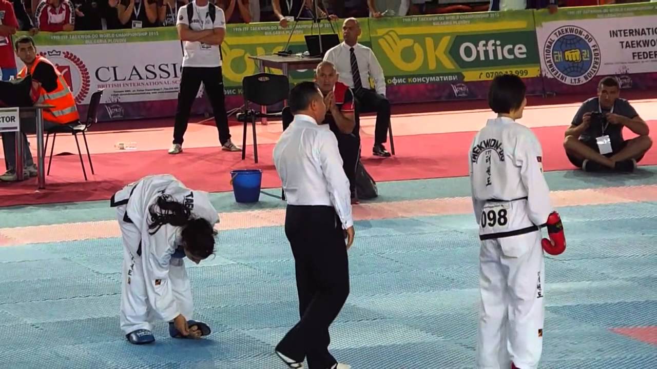Kim Su Ryon (DPRK) v Mirela Chilingirova (BUL) Female -75kg Sparring ...