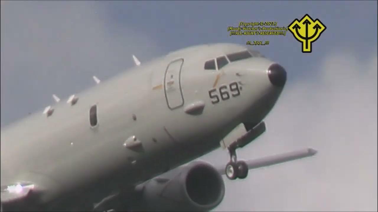 🔱)-HQ)-Boeing-P8A-Poseidon-(16-9569)-Performing-Close-Assault-Landing's-©-2023.wmv-(🔱🛦) - YouTube
