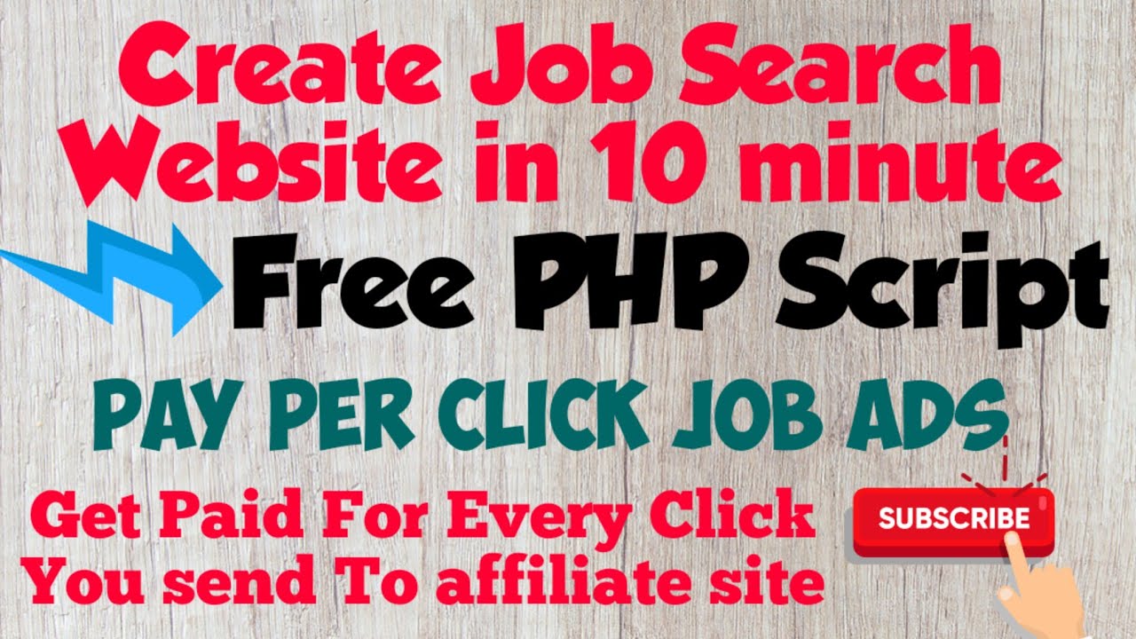 How to create Job Search or Job Finding Website | Fully Automated ...