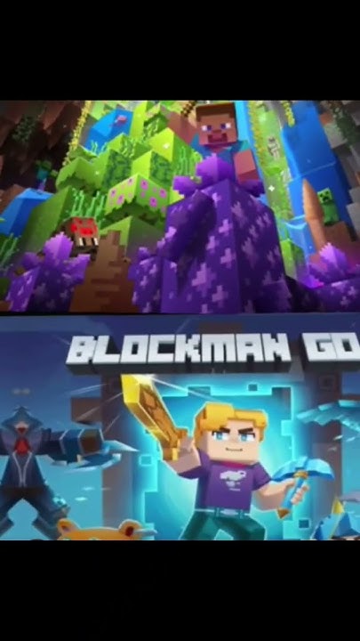 Minecraft Vs Blockman Go Minecraft Blockman Go Blockman Minecraft