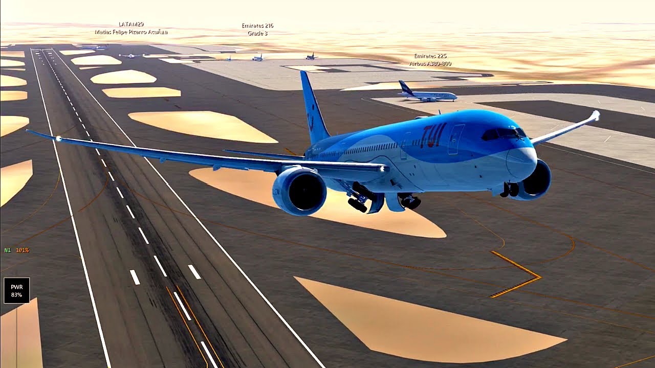 Infinite Flight Global Boeing 787-8 Dubai - Las Palmas de Gran Canaria ...