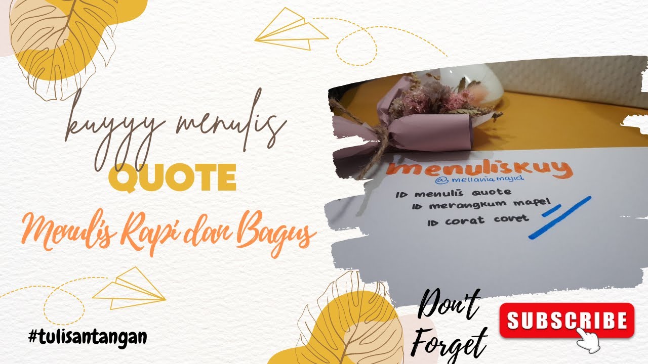 Catatan Usia 20 PART 1 | Menulis Rapi dan Bagus #menulisrapi # ...