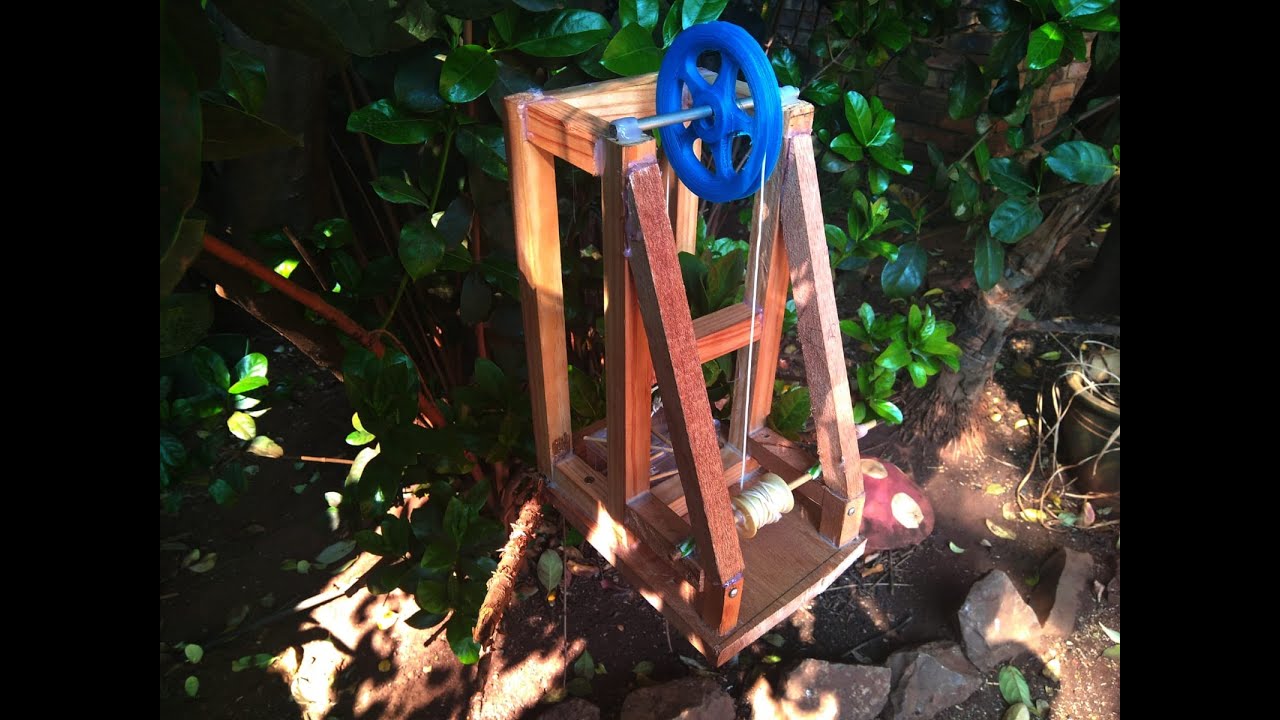 Building a mine shaft elevator - YouTube