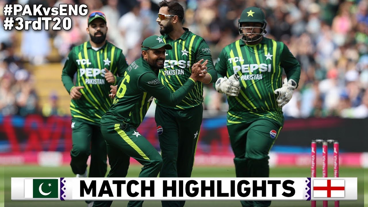 Pakistan Vs England | PAK vs ENG 3rd t20 highlights 2024 | PAK vs ENG ...