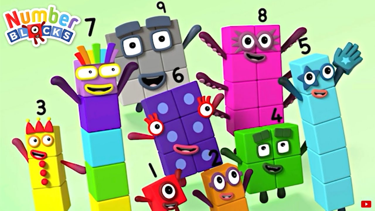 Numberblocks - Hide And Seek | ALL THE THEME SONGS | by DC1 GAMEPLAY ...